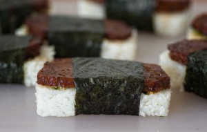 Hawaiian Musubi – Veggie Turkeys